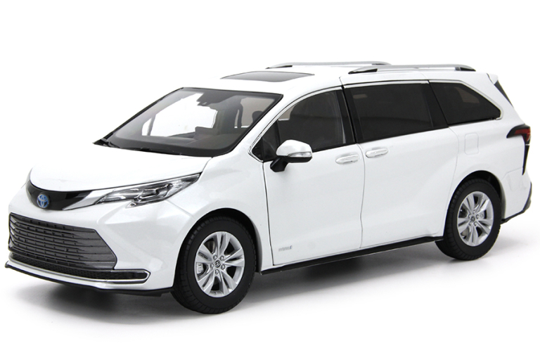 1:18 Toyota Sienna 2021 Diecast Model Car - Paudi Model | High Quality ...